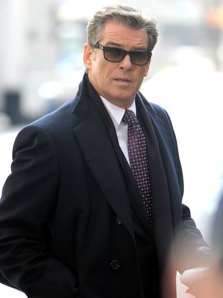 Pierce Brosnan has always had that gentleman, silver fox appeal ...