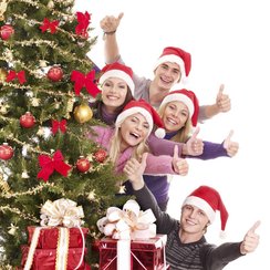 Martin & Su's Christmas Tree Prize Climb - Heart Essex