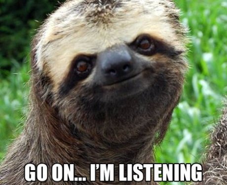 Happy Sloth - The Blue Monday Cure - Heart