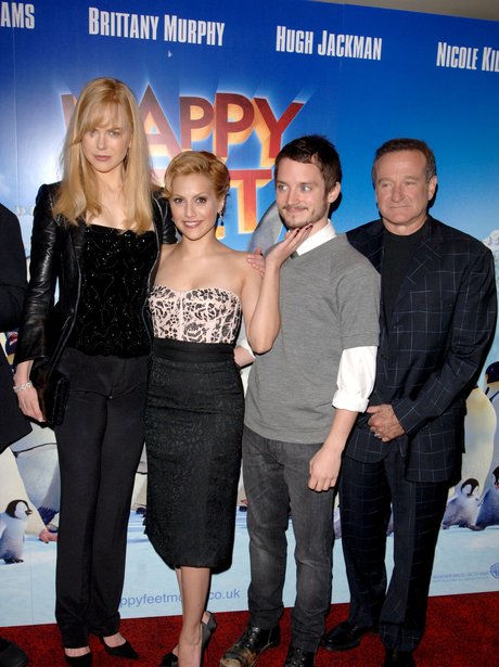 Robin Wiliams At The Uk Premiere Of Happy Feet Robin Williams Life In Pictures Heart