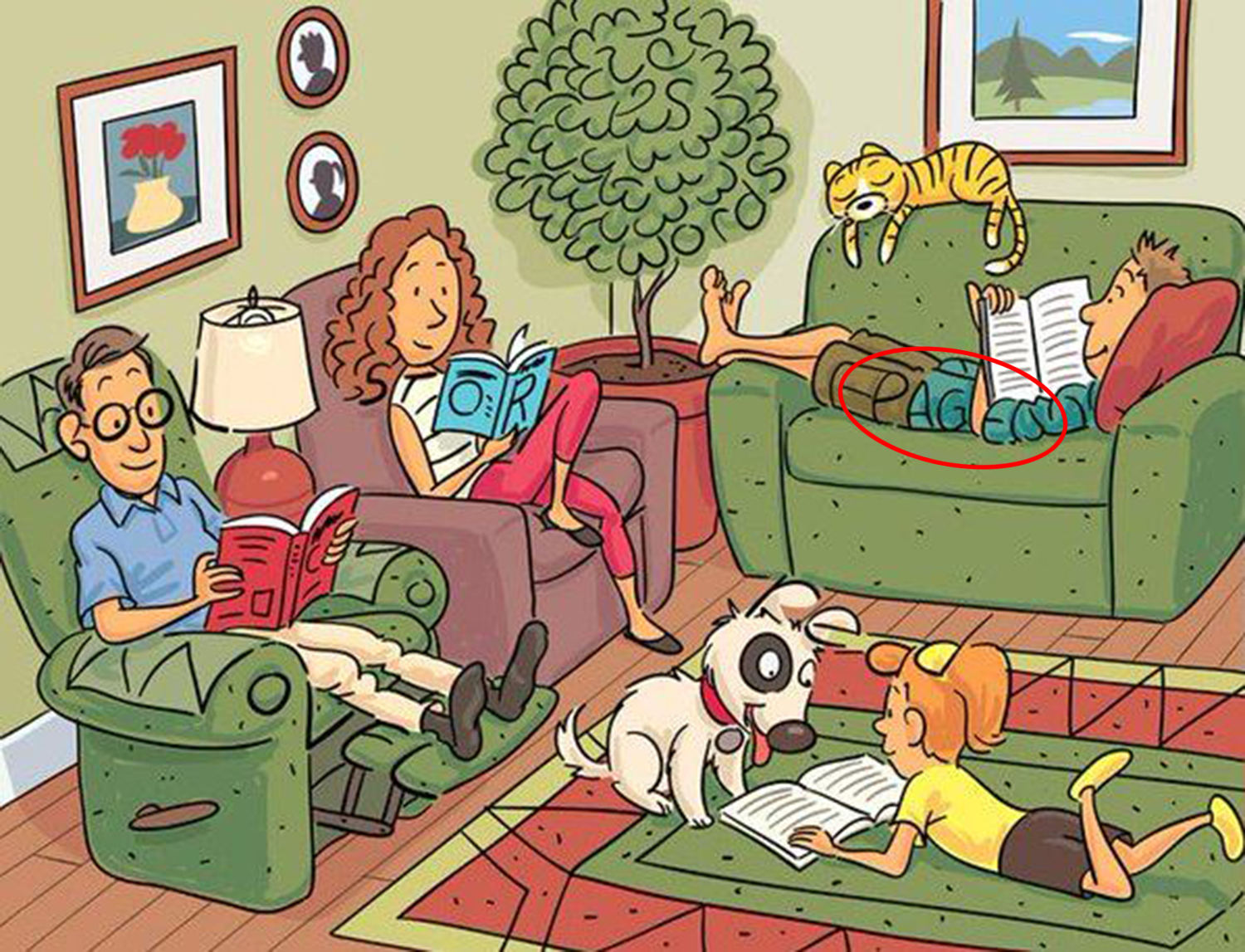 Can You Spot The Six Secret Words Hidden In This Drawing? - Heart