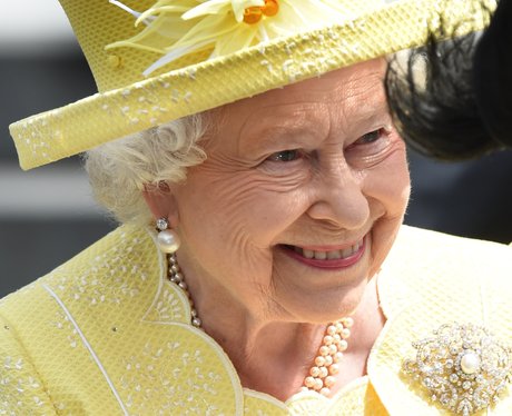 The Queen looks radiant in canary yellow for her birthday celebrations ...